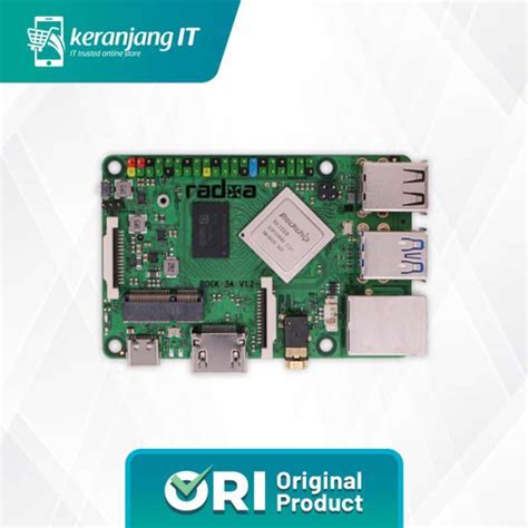 Jual Radxa ROCK Model A SBC RK GB RAM Raspberry Pi Alternative Di Seller KERANJANG IT