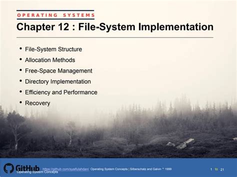 ch12 file system implementation pdf