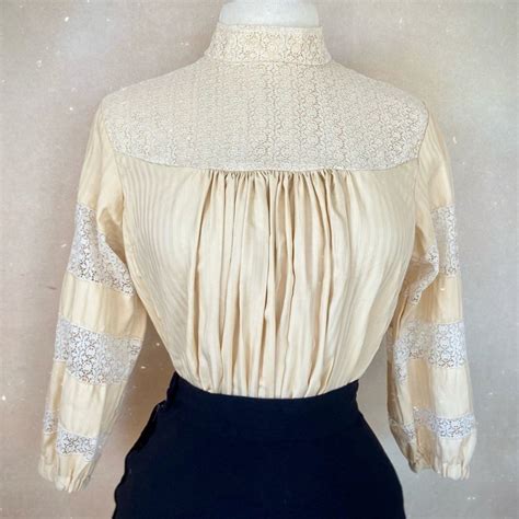 Edwardian Blouse Etsy