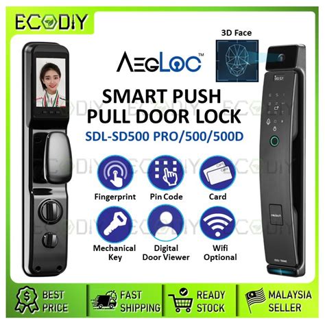 ECODIYAEGLOC SD500 SD500 PRO DIGITAL DOOR LOCK SMART DIGITAL DOOR LOCK Smart Lock Digital