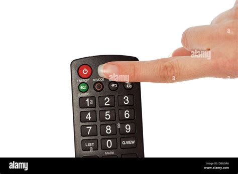 Button Power On Control Panel Stock Photo Alamy