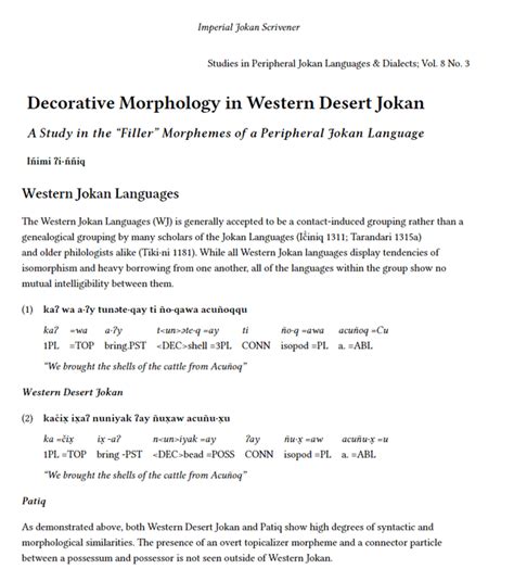 Wip Western Desert Jokan Decorative Morphology Rconlangs