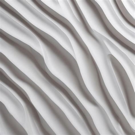 Premium Ai Image White Polyurethane With A Pattern As A Background