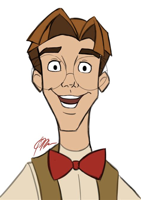 Milo Thatch ~ Atlantis The Lost Empire 2001 Atlantis The Lost Empire Disney Fan Art