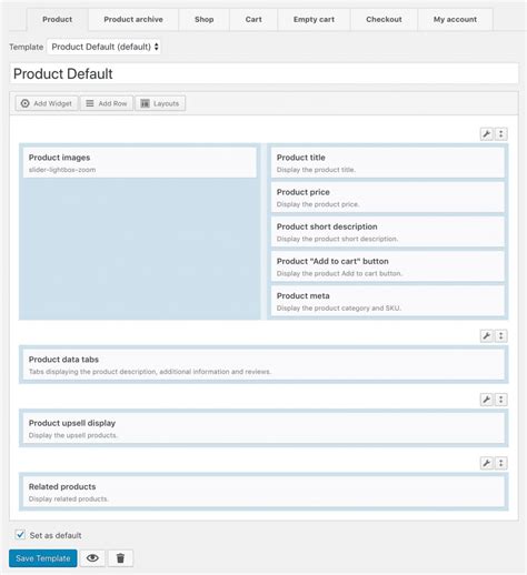 Create WooCommerce Templates With Page Builder SiteOrigin