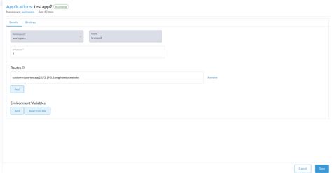 Ui Remove Button For Custom Routes Not Working · Issue 1775 · Epinio