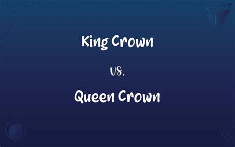 king crown vs queen crown know the difference