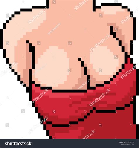 Vector Pixel Art Woman Sexy Isolated Stock Vector Royalty Free 1411352288 Shutterstock
