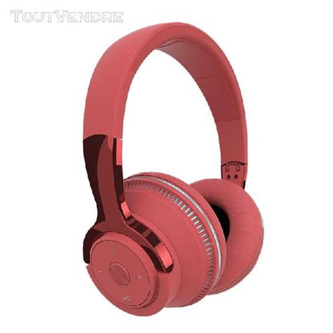 H2 Casque Sans Fil Bluetooth Casque Led Pliant Sur L Oreille En France