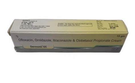Ofloxacin Ornidazole Itraconazole Clobetasol Propionate Cream At Best