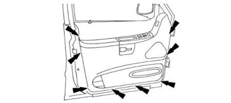 Ford Explorer Removal Of Door Panel Interior Problem
