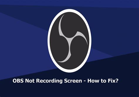 How To Fix OBS Not Recording Screen EaseUS
