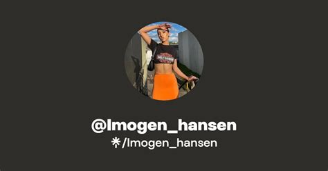 Imogen Hansen Instagram Tiktok Linktree