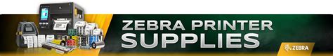 Zebra Printer Supplies Labels And Ribbons For Barcode Printers