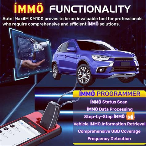 autel maxiim km100 universal key programming tool auto vin chip read