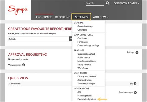 Getting Started With Sympa Hr Oneflow Help Center