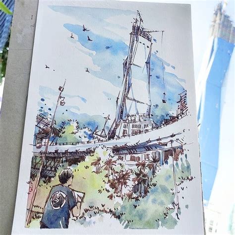 Merdeka 118 Memorialised Through Sketches And Drawings Kuala Lumpur City