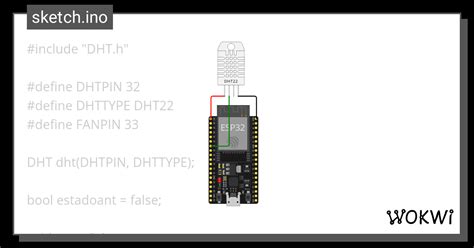 Dhtmedição Temp E Humid Wokwi Esp32 Stm32 Arduino Simulator