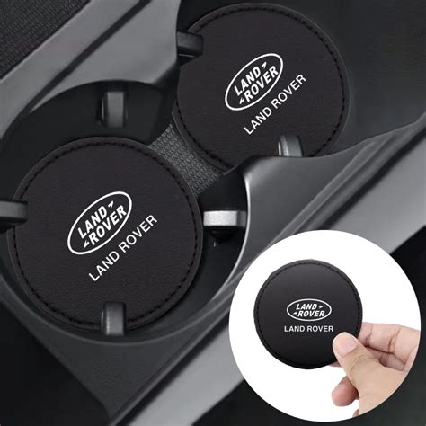 Tampons Coordonnants En Polym Re Pour Porte Bouteille D Eau Sous Verre De Voiture Land Rover