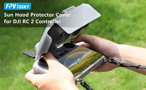 Fpvtosky Rc 2 Controller Sun Hood Cover Per Dji Mini 4 Pro Dji Rc 2 Joysticks Protector Per Dji