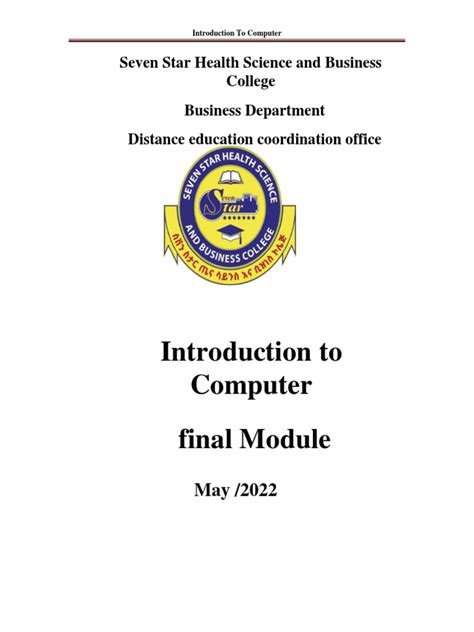 introduction to computer pdf computer hardware integrated circuit