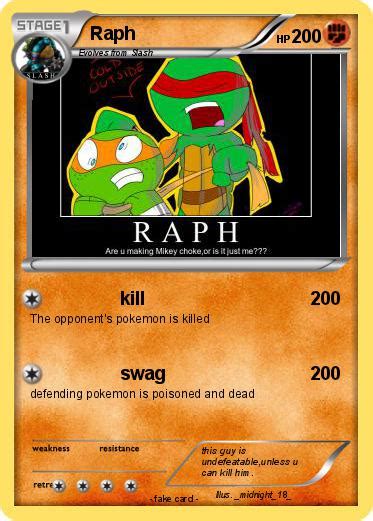 Pokémon Raph 26 26 Kill My Pokemon Card