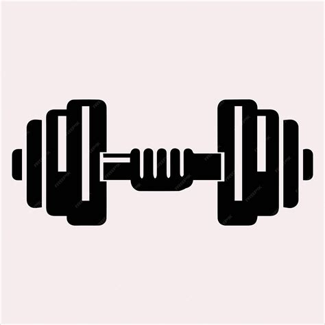 Dumble Holding Vector Silhouette On A White Background Premium Ai Generated Vector