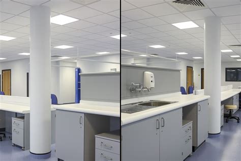 Column Casings Help Give Clean Finish At Medical Centre Encasement