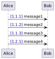 Is It Possible To Use Autonumber With Format And Dotted Numbers PlantUML Q A