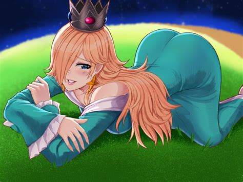 Rule 34 1girls Absurdres All Fours Aqua Dress Arched Back Ass Blonde