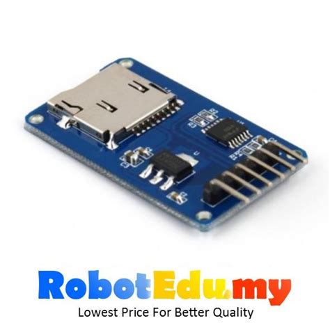 Arduino Spi Icsp Interface Micro Sd Card Adapter Reader Module