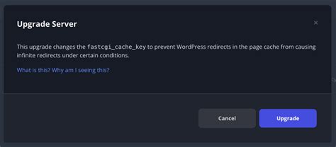 Required Upgrades Spinupwp