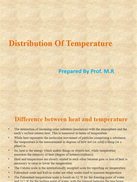 Distribution Of Temperature Pdf Fahrenheit Temperature Distribution Of Temperature Pdf Fahrenheit Temperature