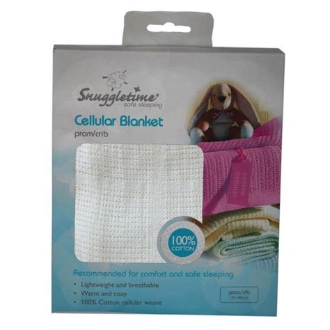 Snuggletime Pram Cellular Blanket Lulla Buy