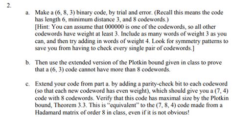 Make A 6 8 3 Binary Code By Trial And Error
