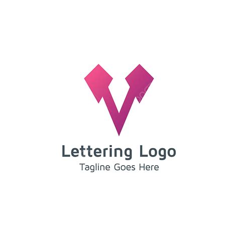 Letter V Vector Hd Images Lettering V Vector V Letter Business PNG