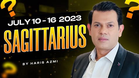 Sagittarius Weekly Horoscope 10july To 16july2023 Youtube