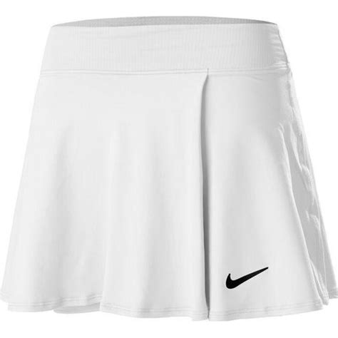 Nike Court Dri FIT Victory Flouncy Tennis Skirt Women White Black Compare Prices Klarna US