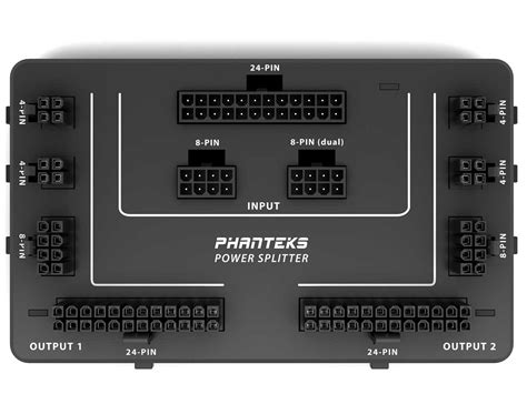 Phanteks Announces Power Splitter With Patented Isolated Dual System