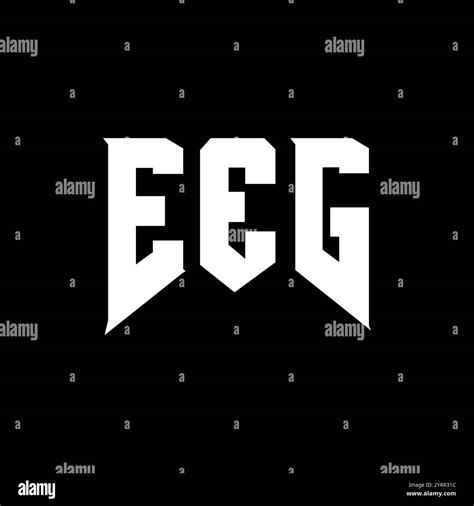 Eeg Letter Logo Design For Technology Company Eeg Logo Design Black And White Color Combination Eeg Letter Logo Design For Technology Company Eeg Logo Design Black And White Color Combination