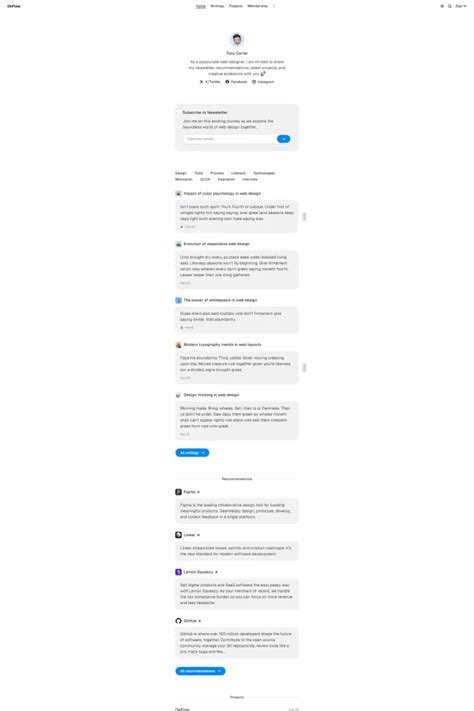 Onflow Ghost Theme By Priority Vision
