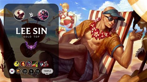 Lee Sin Top Vs Irelia KR Master Patch 12 23 YouTube