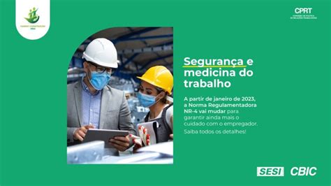 Nova NR 4 trata de Serviços Especializados em Segurança e Medicina do