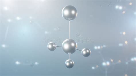 Bromomethane Molecular Structure 3d Model Molecule Methyl Bromide