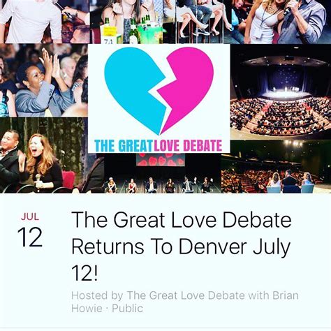 Jessica Smith ️join Me July 12 For The Great Love Debate With Host