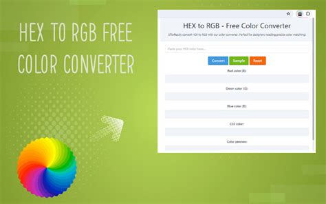 HEX to RGB Free Color Converter لنظام Google Chrome الامتداد تنزيل