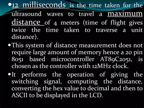 Ultrasonic Based Distance Measurement System Pdf