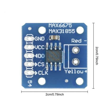 max31855 max6675 spi type k thermocouple temperature sensor board modu