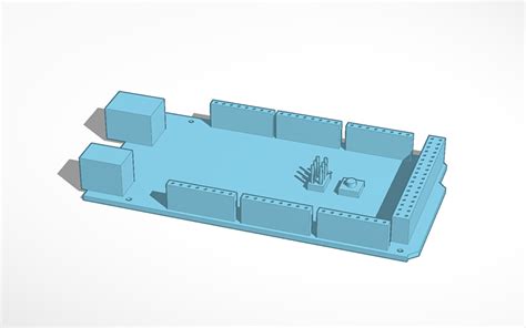 3d Design Copy Of Arduino Mega R3 Board Tinkercad