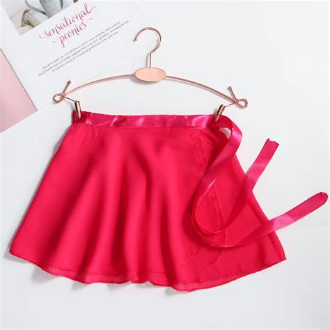 Classic Chiffon Pull On Wrap Mini Skirt With Waist Grandado